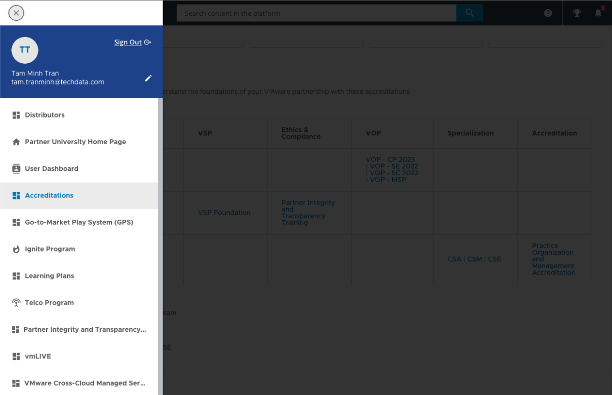 Hướng dẫn đăng ký VMware Partner Connect | Tam Tran